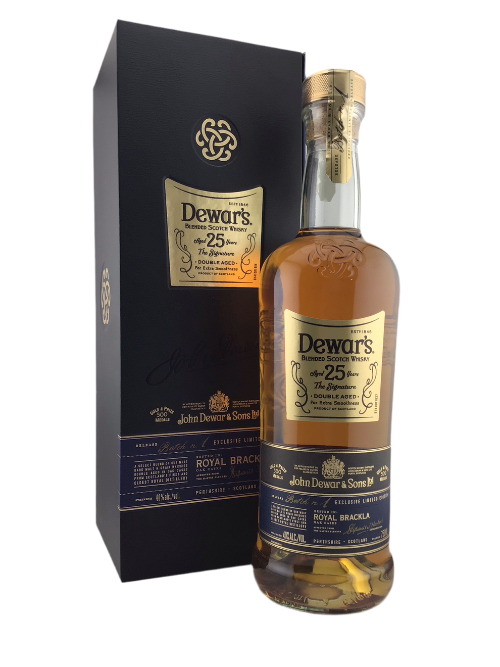 DEWARS 25 YEARS 750ml – Sunset Corners