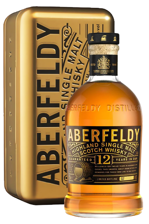 Aberfeldy 12 Years Single Malt Scotch Whisky 750 ML – Sunset Corners