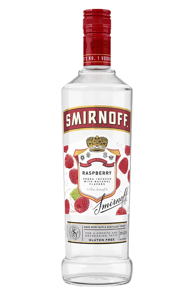 Smirnoff Raspberry Flavored Vodka – Sunset Corners
